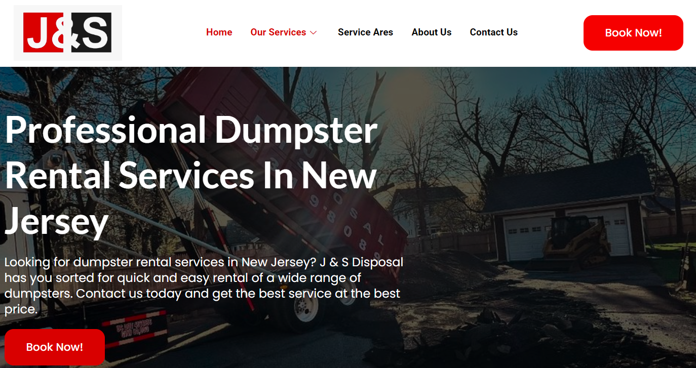 J&S Disposal: Your Trusted Dumpster Rental Partner In NJ