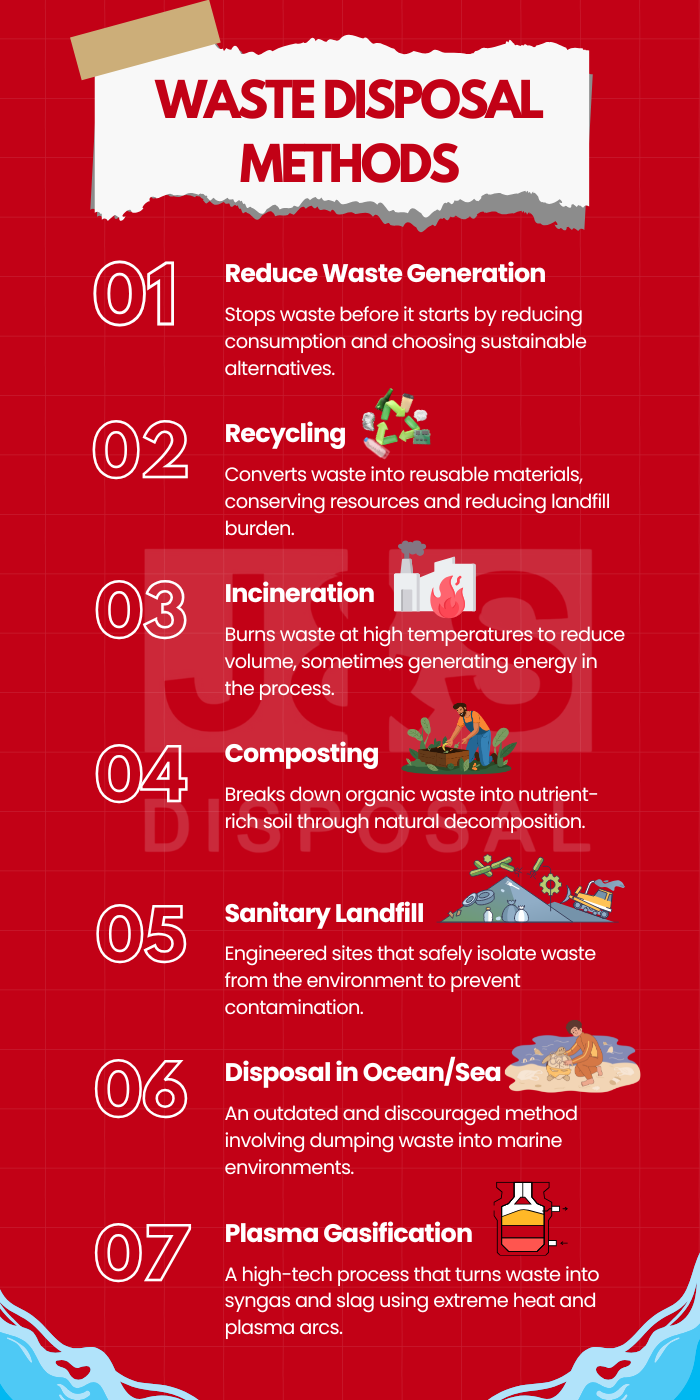 7 Waste Disposal Methods That Can Help You Live Smart! - JSDisposal ...