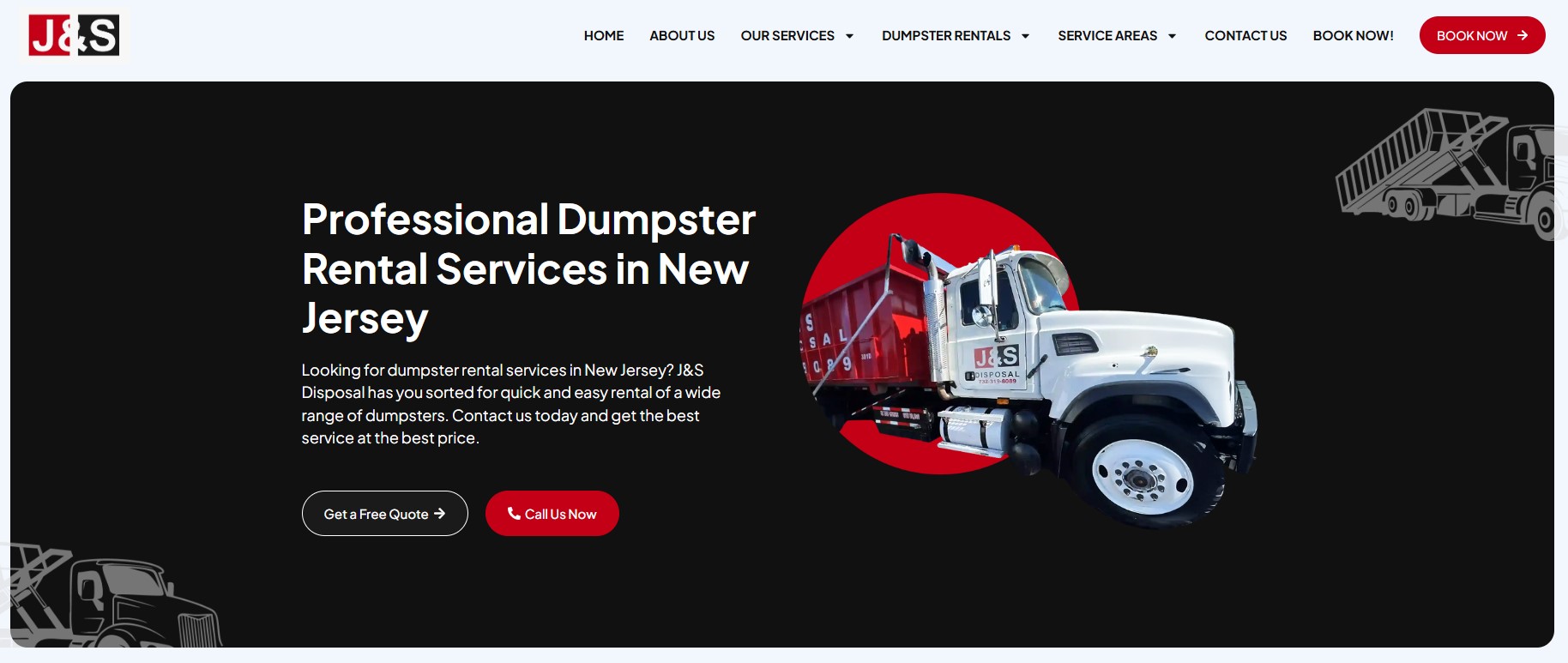 #1 Dumpster Rentals Piscataway, New Jersey | J&S Disposal